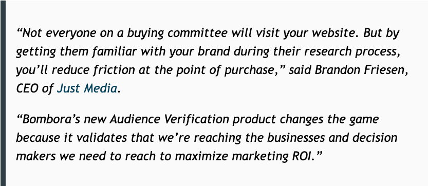 Measurement Suite | Bombora Customer Resource Center